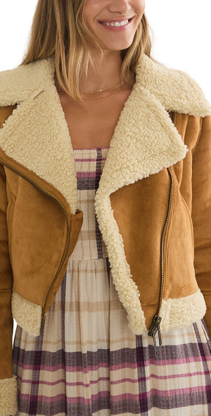 Marine Layer - Sherpa Moto Jacket