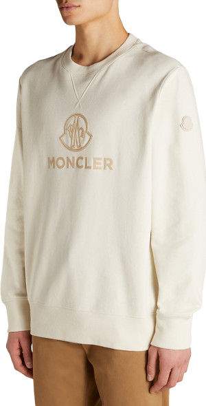Moncler - Cosston Cotton & Cashmere Logo Sweatshirt