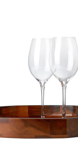 Nambe - Rivet Handled Tray