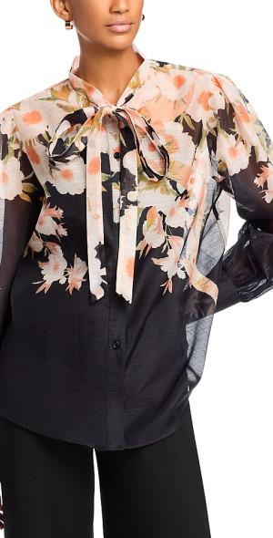 Nancy Yang - Semi Sheer Blouse