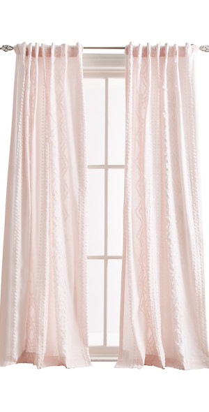 Peri Home - Cut Geo 84 x 50 Back Tab Window Panel, Pair