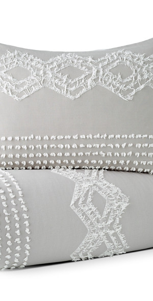 Peri Home - Cut Geo Comforter Set, Full/Queen