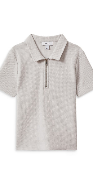 Reiss - Boys' Felix Jr Zip Polo Shirt