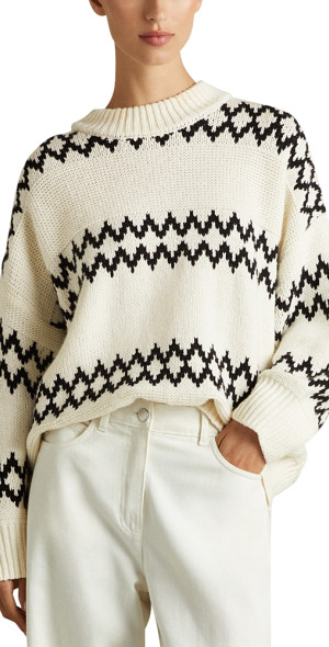 Reiss - Ivy Fair Isle Sweater