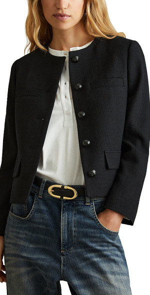 Reiss - Nola Cropped Jacket