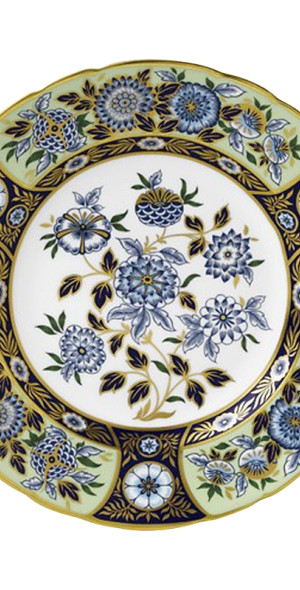 Royal Crown Derby - Imari Accent Plate Midori Meadow