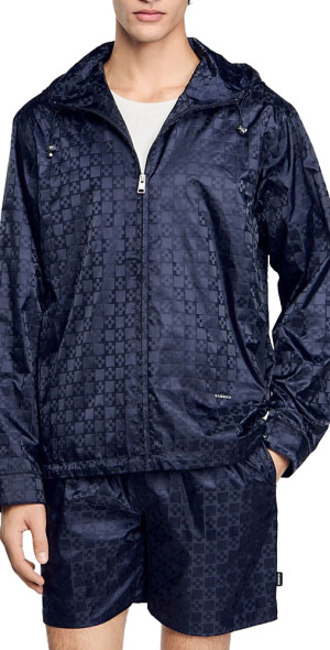 Sandro - Square Cross Nylon Jacket