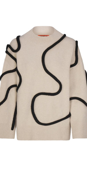 Simon Miller - Simonmiller Leith Squiggle Knit Sweater