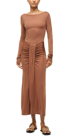 Staud - Gres Waterfall Ruffle Dress