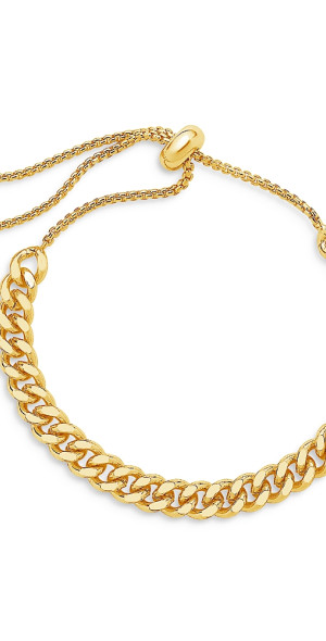 Sterling Forever - Bolo Curb Chain Bracelet