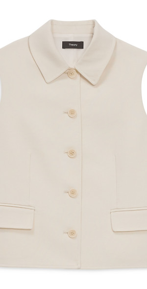 Theory - Collared Tailored Vest