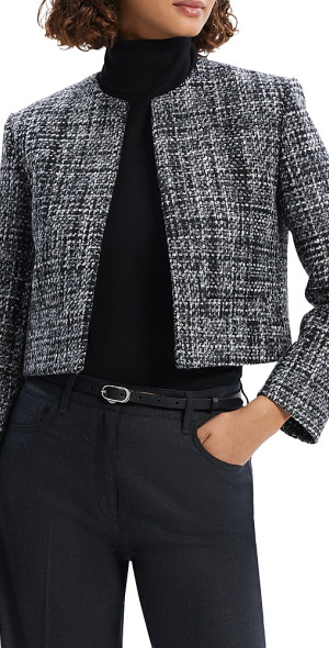 Theory - Collarless Open Front Jacket