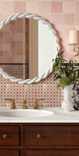 Tov Furniture - Agnes Cream Round Mirror