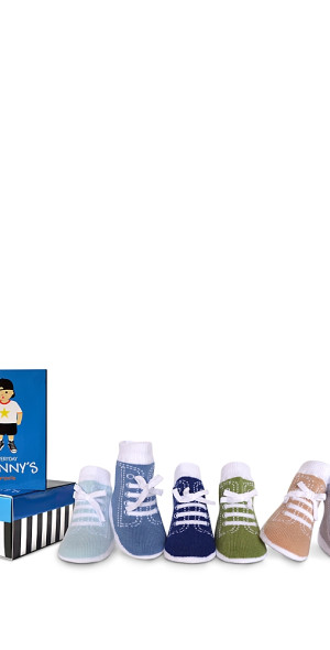 Trumpette - Boys' 6-Piece Everyday Johnny's Socks Set
