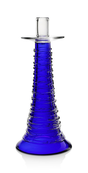 William Yeoward Crystal - Miranda Seaglass Green Candlestick