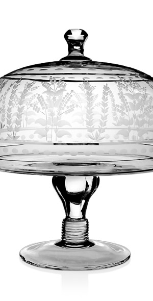 William Yeoward Crystal - Portia Cake Stand & Dome, 12