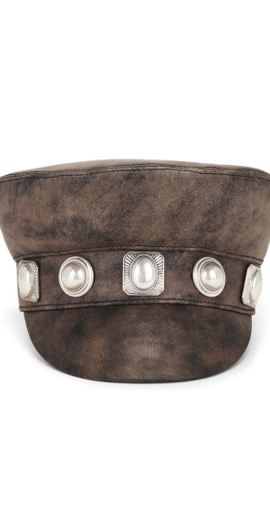 AREA - Leather Porter Hat