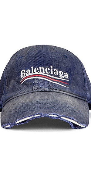 Balenciaga - Political Destroyed Baseball Hat
