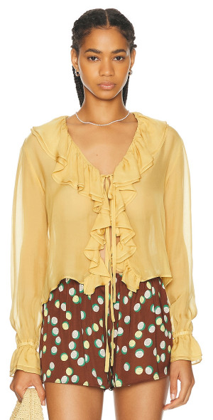 BODE - Flounce Blouse