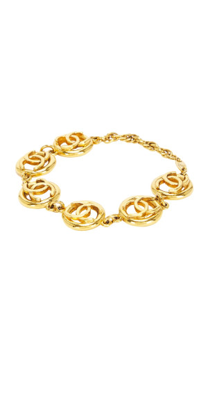 chanel - Chanel 1982 CC Chain Bracelet