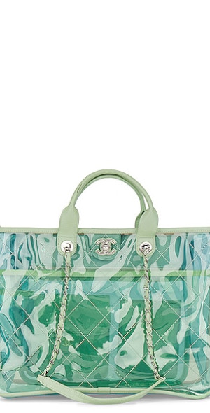 chanel - Chanel Clear Chain Tote Bag