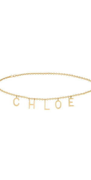 Chloe - Letters Belt