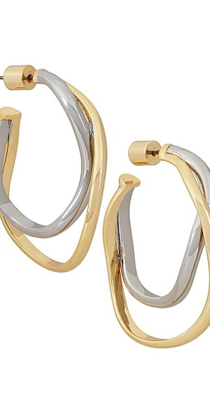 Demarson - Maxi Sia Hoop Earrings