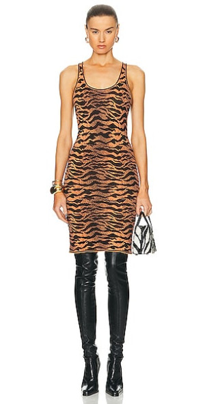 dior - Dior Leopard Dress