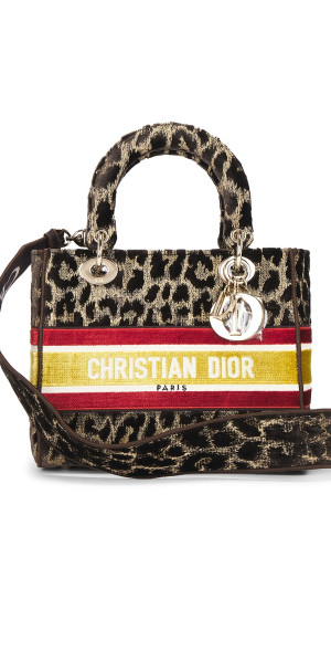 dior - Dior Leopard Lady D Lite Handbag