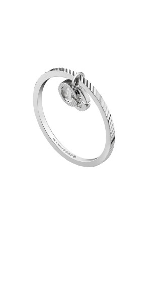 Gucci - Running G Ring with GG Charm