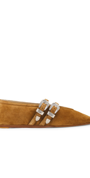 LE MONDE BÉRYL - Claudia Western Buckle Ballet Slipper