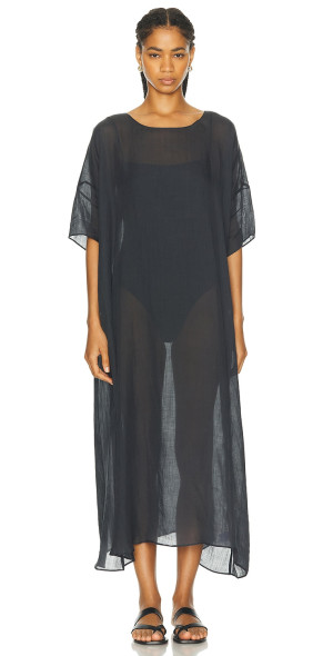 LESET - Niko Short Sleeve Maxi Dress