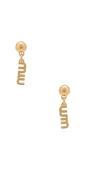 Miu Miu - Drop Earrings
