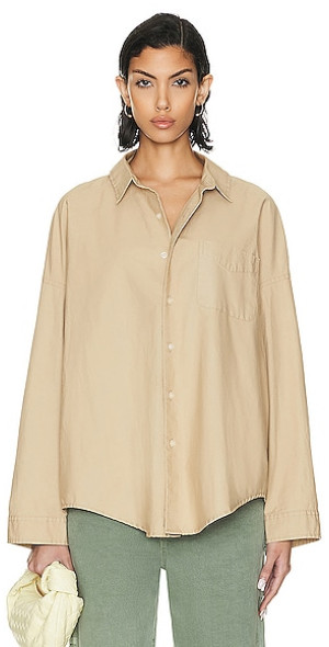 R13 - Boxy Button-up Shirt