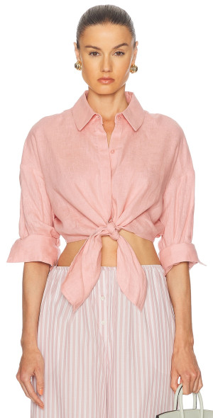 Staud - Lisa Linen Top