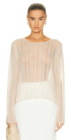 The Elder Statesman - Nimbus Drop Needle Sweater