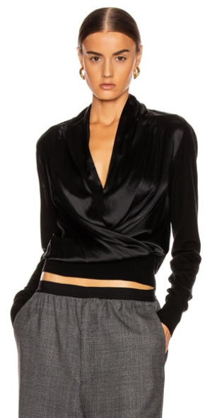 Veronica Beard - Ingrid Mixed Media Top