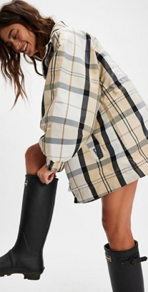 Barbour - Suri Checked Showerproof Jacket