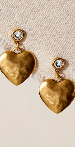 Bracha - Big Heart Earrings