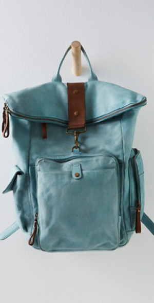 Free People - Brigade Leather Backpack