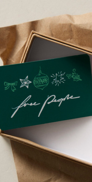 Free People - Holiday Gift Card