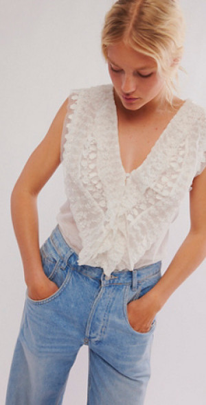 Free People - Making Me Blush Bodysuit