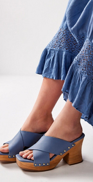 Free People - Mallory Criss Cross Clogs