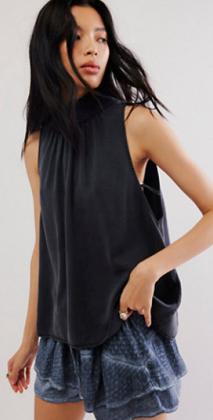 Free People - Mock Neck Top