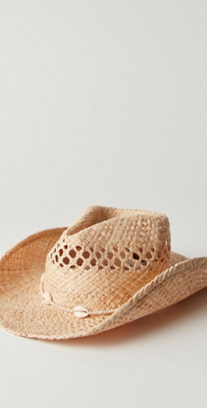 Free People - Seashells Cowboy Hat