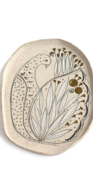 Helen Prior - Promise Golden Bird Tray