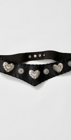 Leatherock - Cupid's Arrow Embellished Belt