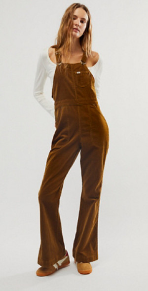 Lee - Factory Flare Cord Overalls