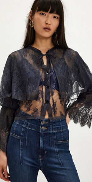 Nigel Preston - Lace Cape Shirt