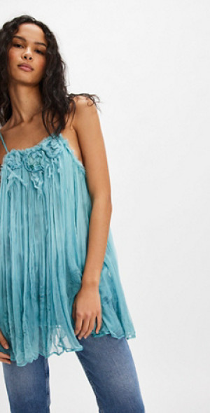 Nigel Preston - Three Roses Babydoll Top